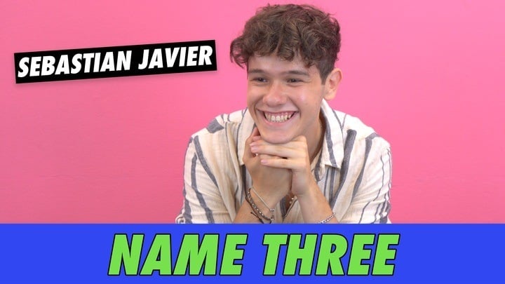 Sebastian Javier - Name Three | Famous Birthdays