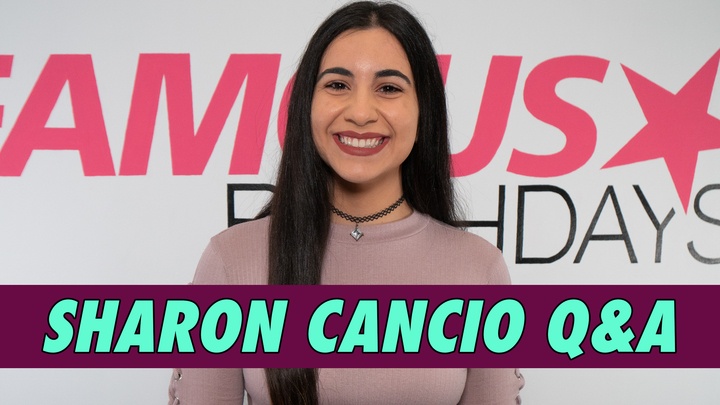 Sharon Cancio Q&A | Famous Birthdays