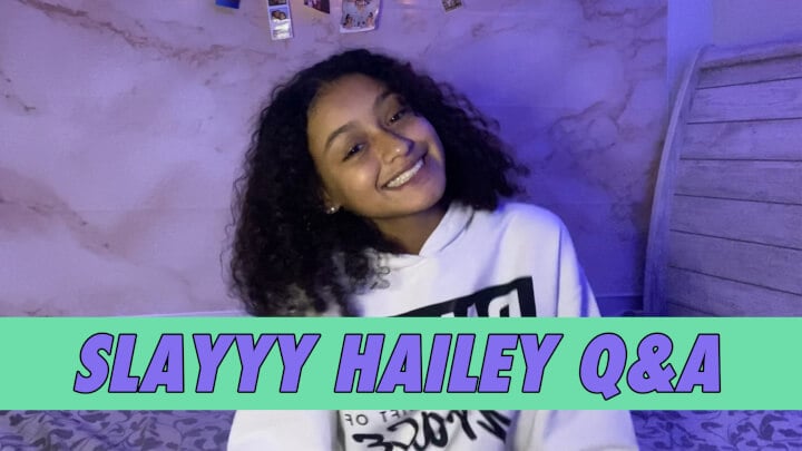 Slayyy Hailey Q&A | Famous Birthdays