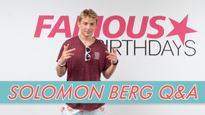 Solomon Berg Q&A | Famous Birthdays