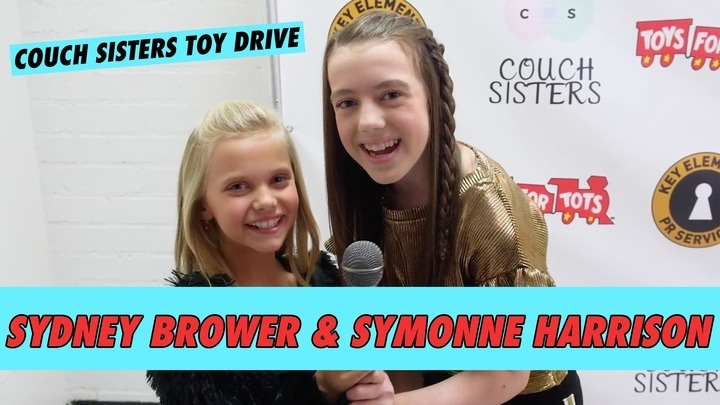 Sydney Brower & Symonne Harrison Interview ll Couch Sisters Toy Drive ...