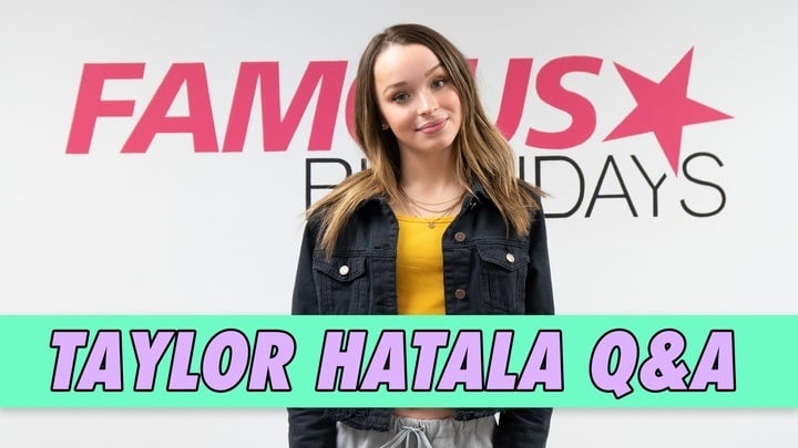 Taylor Hatala Q&A (2019) | Famous Birthdays