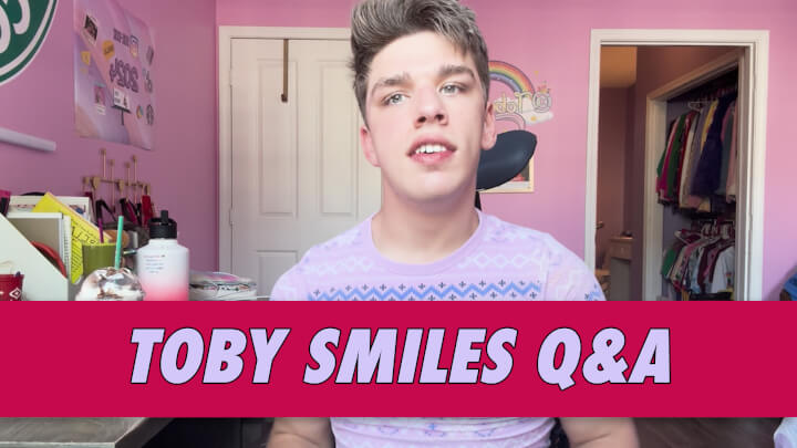 Toby Smiles Q&A | Famous Birthdays