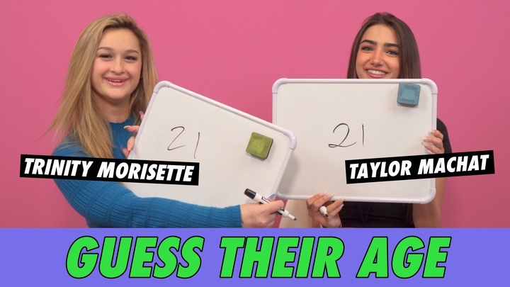 Trinity Morisette vs. Taylor Machat - Guess Their Age | Famous Birthdays
